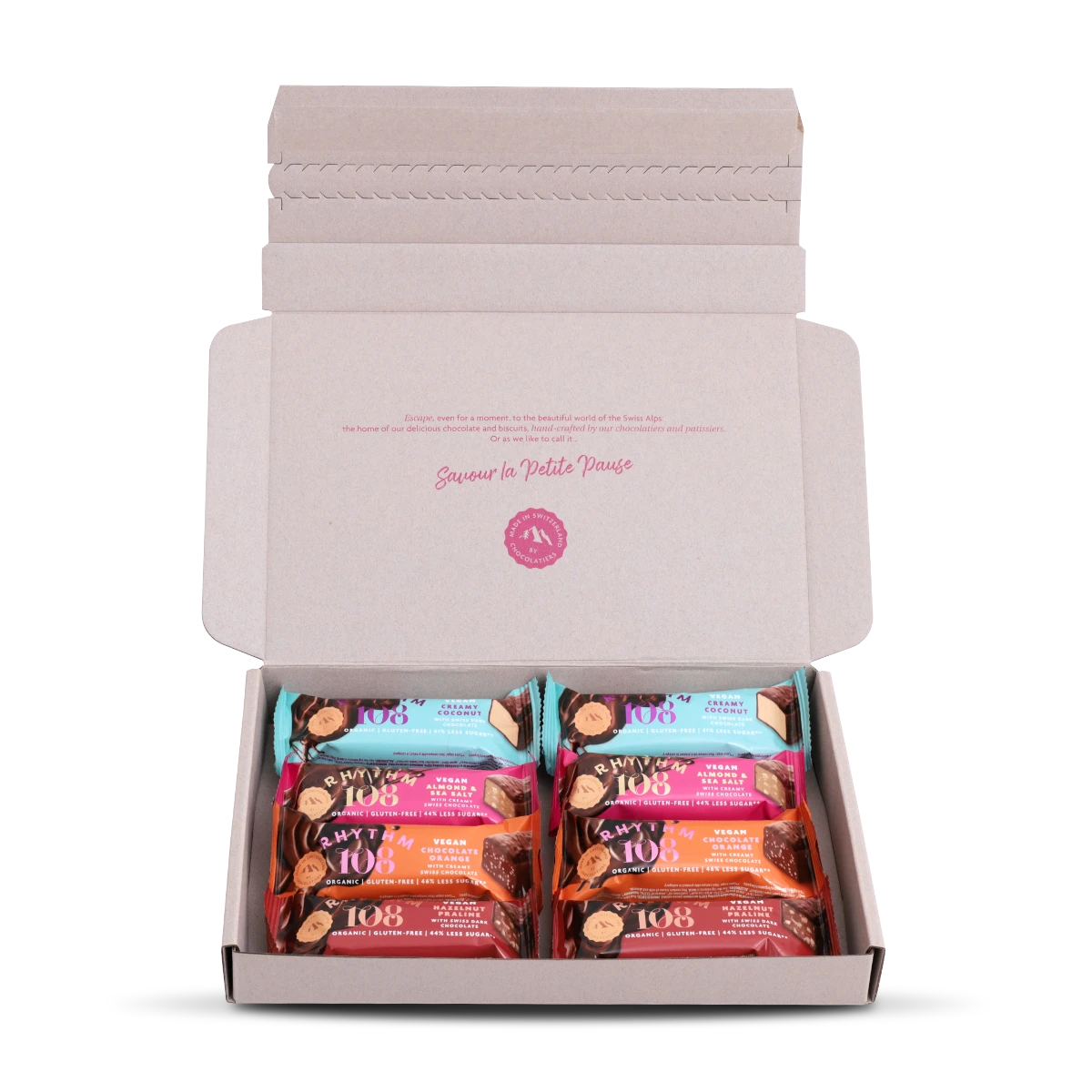 Assorted Chocolate Bars - Pack of 8 – Rhythm 108