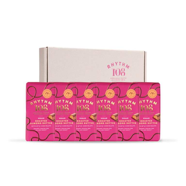 6 x Roasted Almond Butter Tablets – Rhythm 108